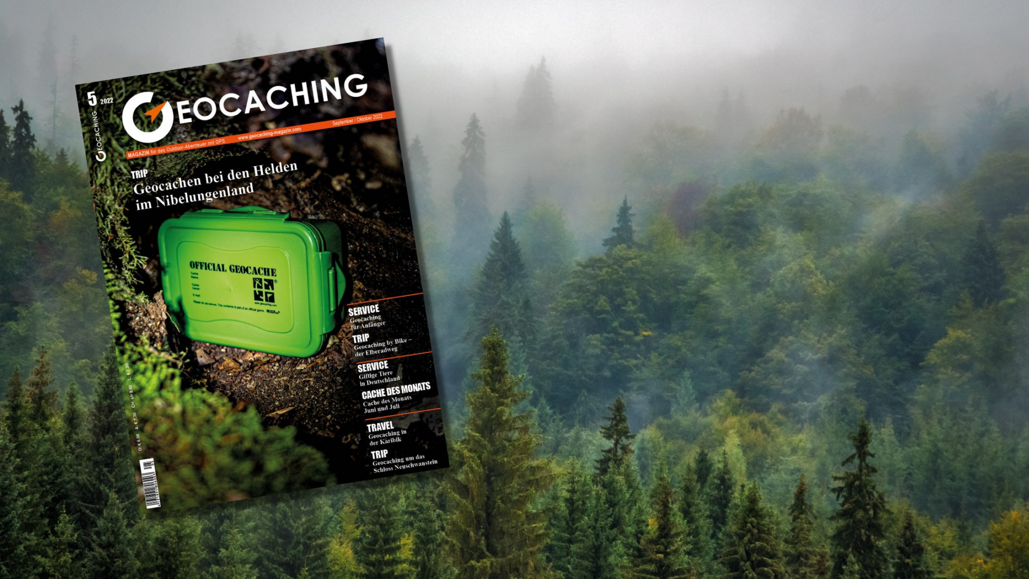 Geocaching Souvenirs 2025 - Geocaching Magazin - von Cachern für Cacher
